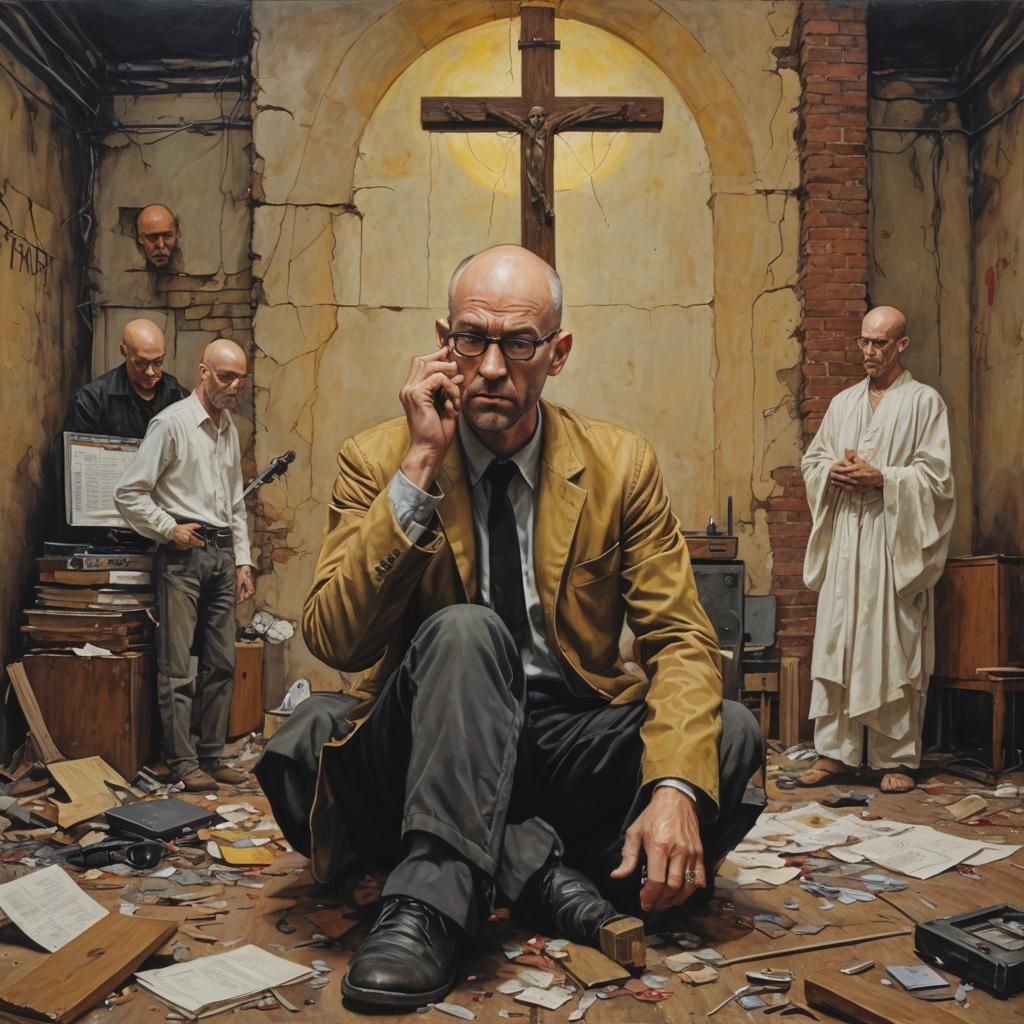 R.E.M. - Losing my Religion oil painting by James Gurney - AI Generated ...