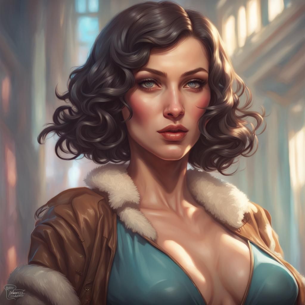 BOMBSHELL 15 - AI Generated Artwork - NightCafe Creator