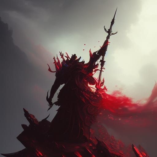 The Blood King - AI Generated Artwork - NightCafe Creator
