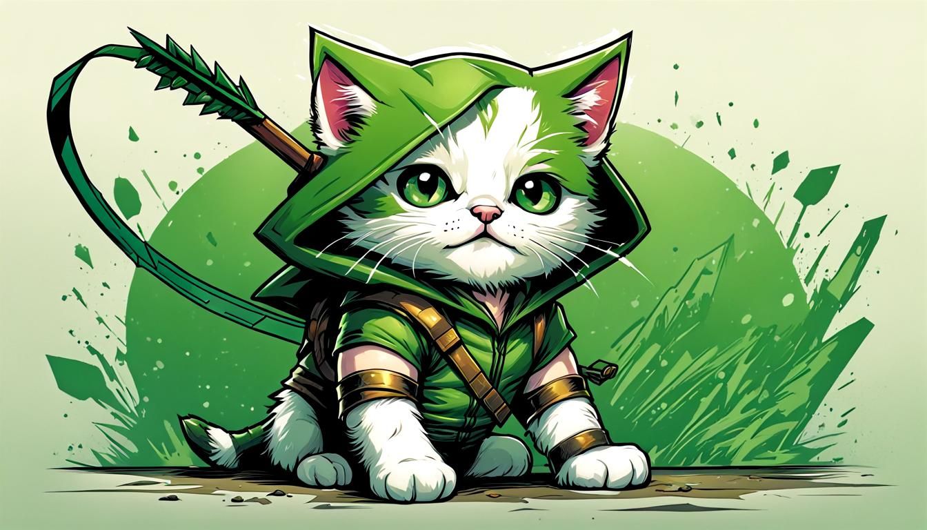Green Arrow - AI Generated Artwork - NightCafe Creator