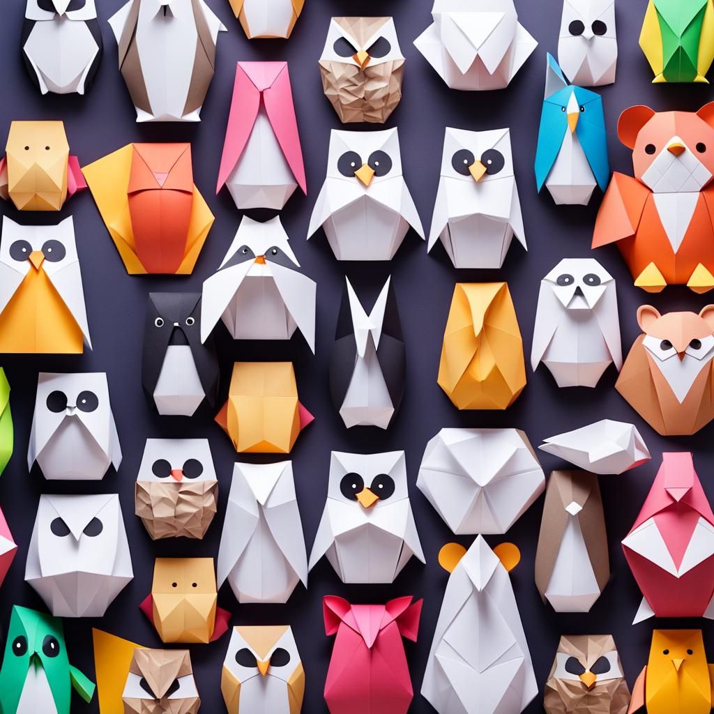 Panda, duck, owl, koala, mouse, elephant, penguin in group photo - AI ...