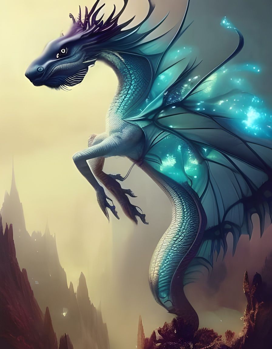 Mystical Dragon Ancestry - AI Generated Artwork - NightCafe Creator