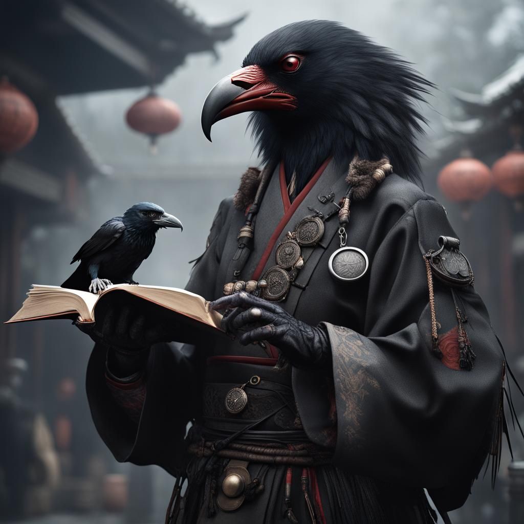 The Tengu - AI Generated Artwork - NightCafe Creator