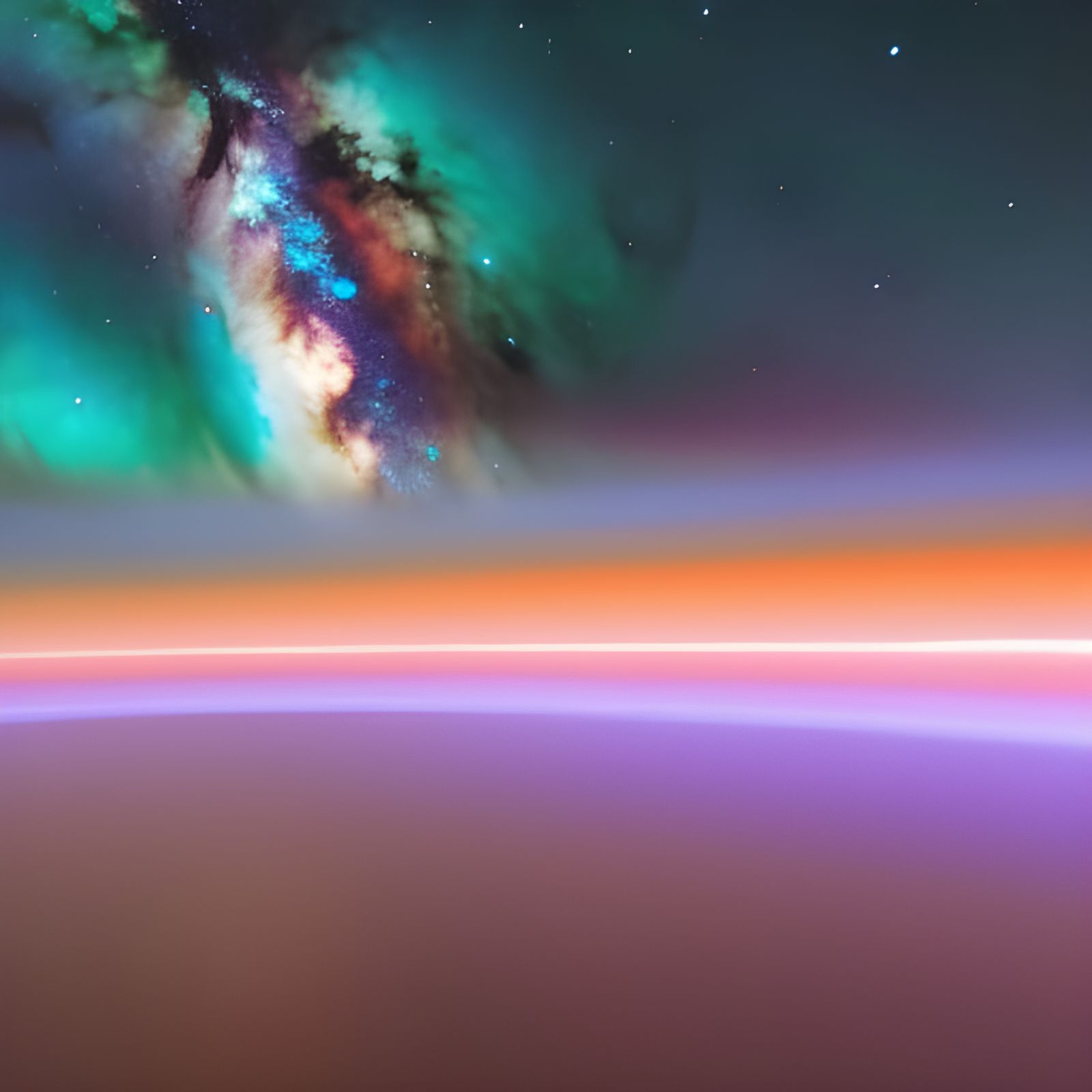 Alien Nebula - AI Generated Artwork - NightCafe Creator