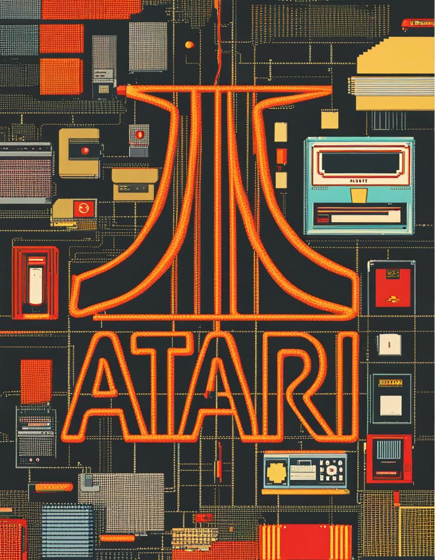 The Retrospective of Atari - AI Generated Artwork - NightCafe Creator