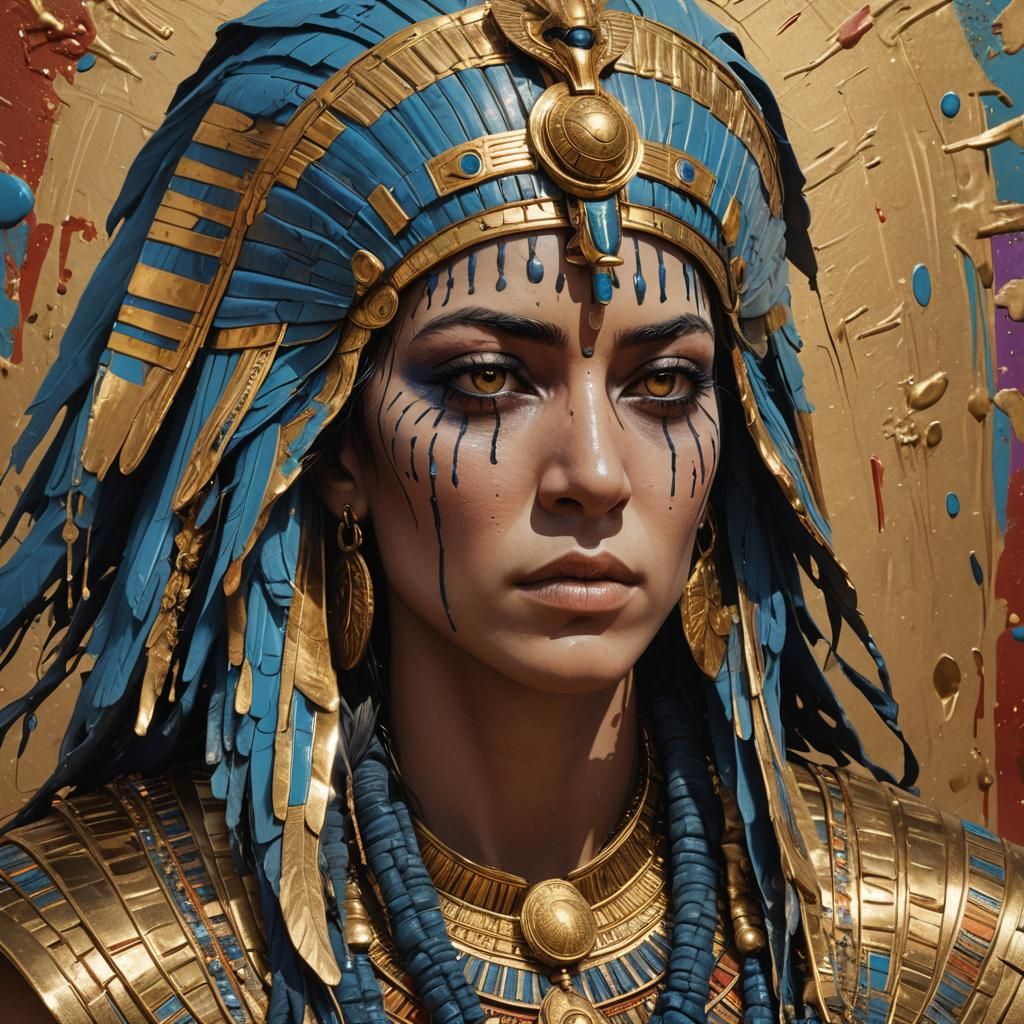 Egyptian queen - AI Generated Artwork - NightCafe Creator
