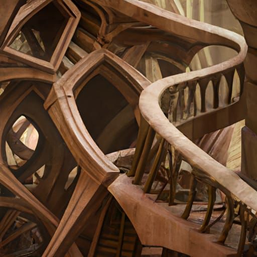 otherworldly dreamlike fantastical warped architecture, lucid dream MC ...