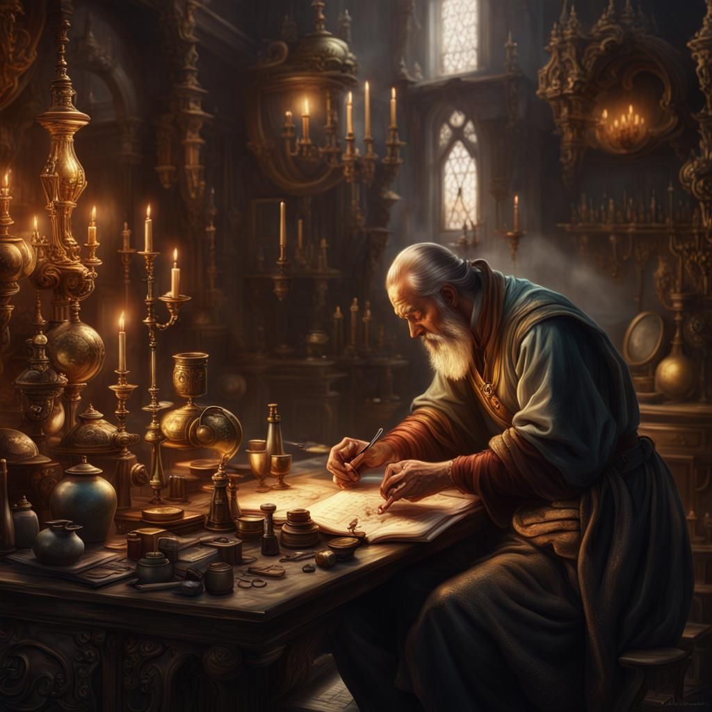 Alchemist - AI Generated Artwork - NightCafe Creator