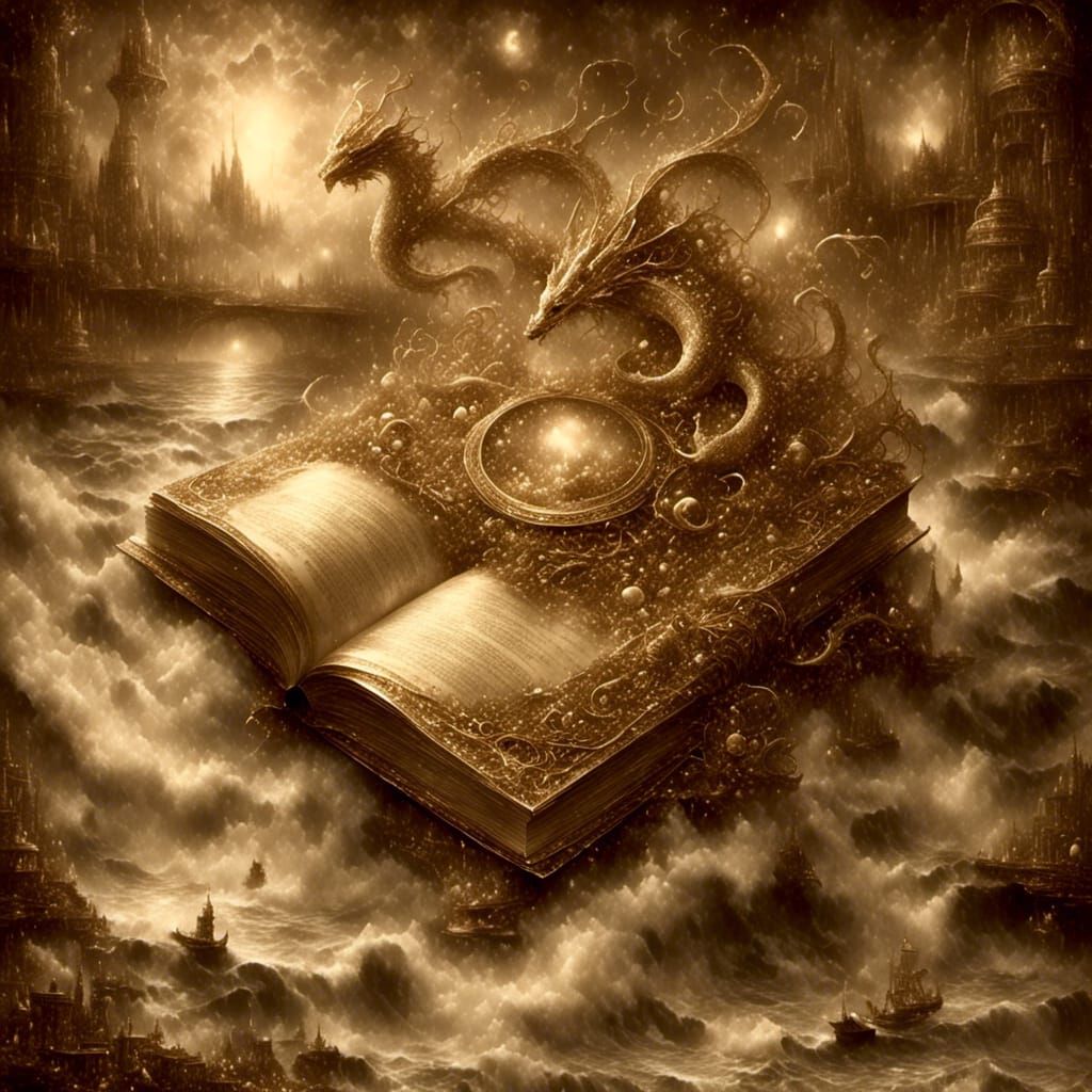 The Magic of Books - AI Generated Artwork - NightCafe Creator