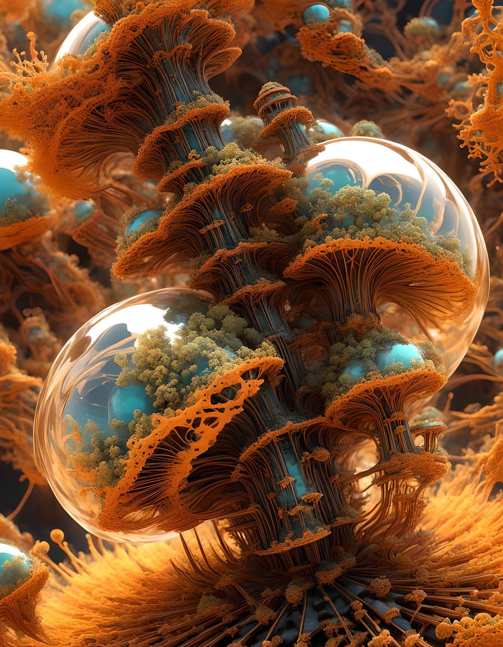 INSIDE A BIO COMPUTER AT NANO SCALE - AI Generated Artwork - NightCafe ...