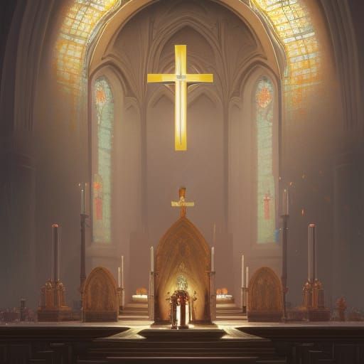 Holy Communion - AI Generated Artwork - NightCafe Creator