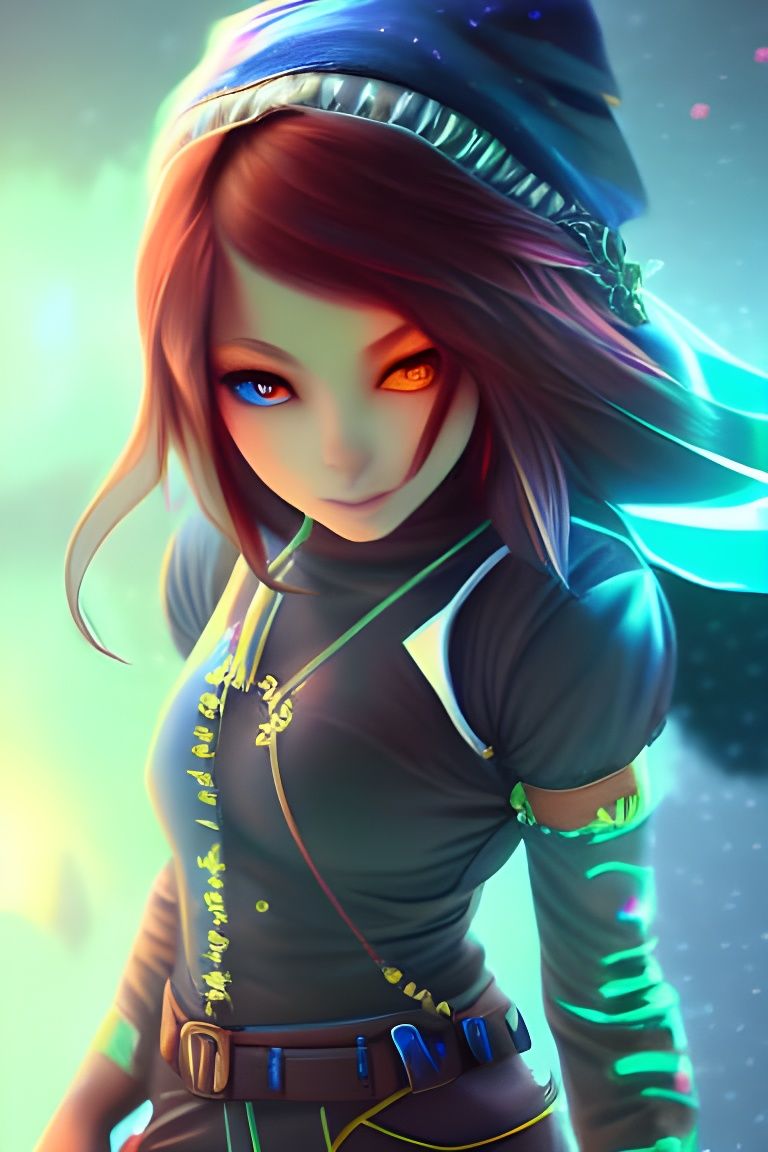 Magician girl - AI Generated Artwork - NightCafe Creator