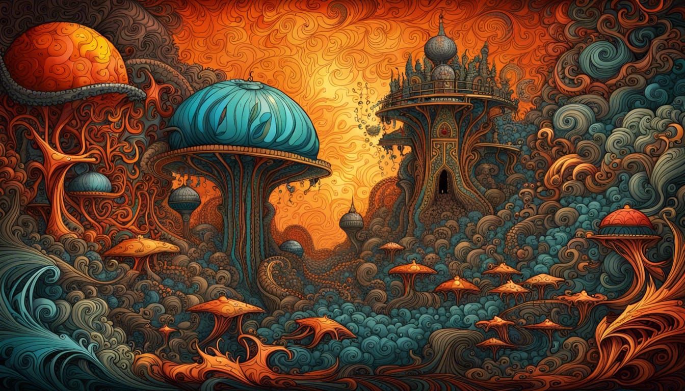 Steampunk Eldritch insanity - AI Generated Artwork - NightCafe Creator