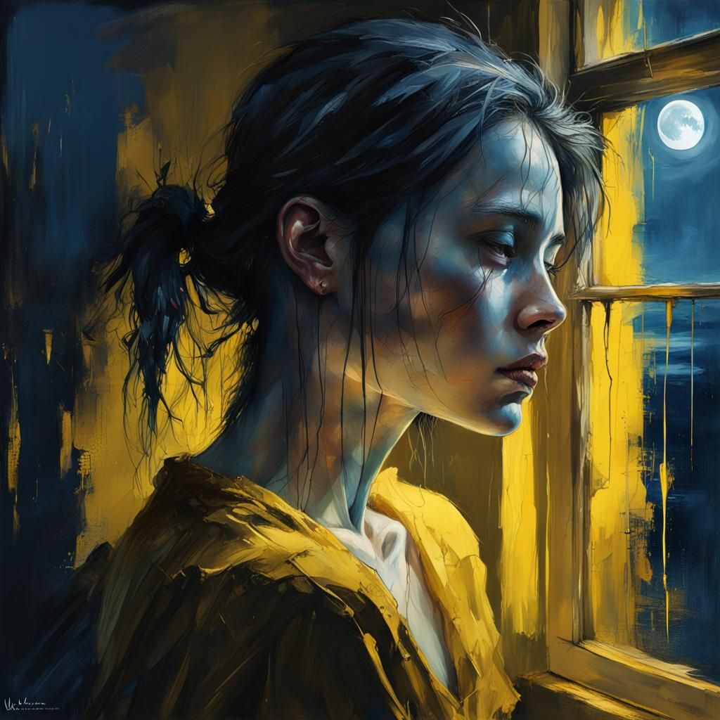 Why you look so sad - AI Generated Artwork - NightCafe Creator