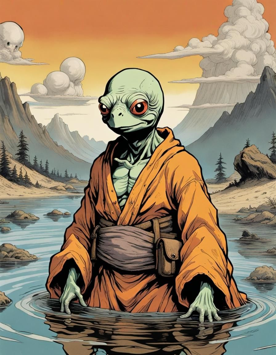 Toriyama the Turtle - AI Generated Artwork - NightCafe Creator