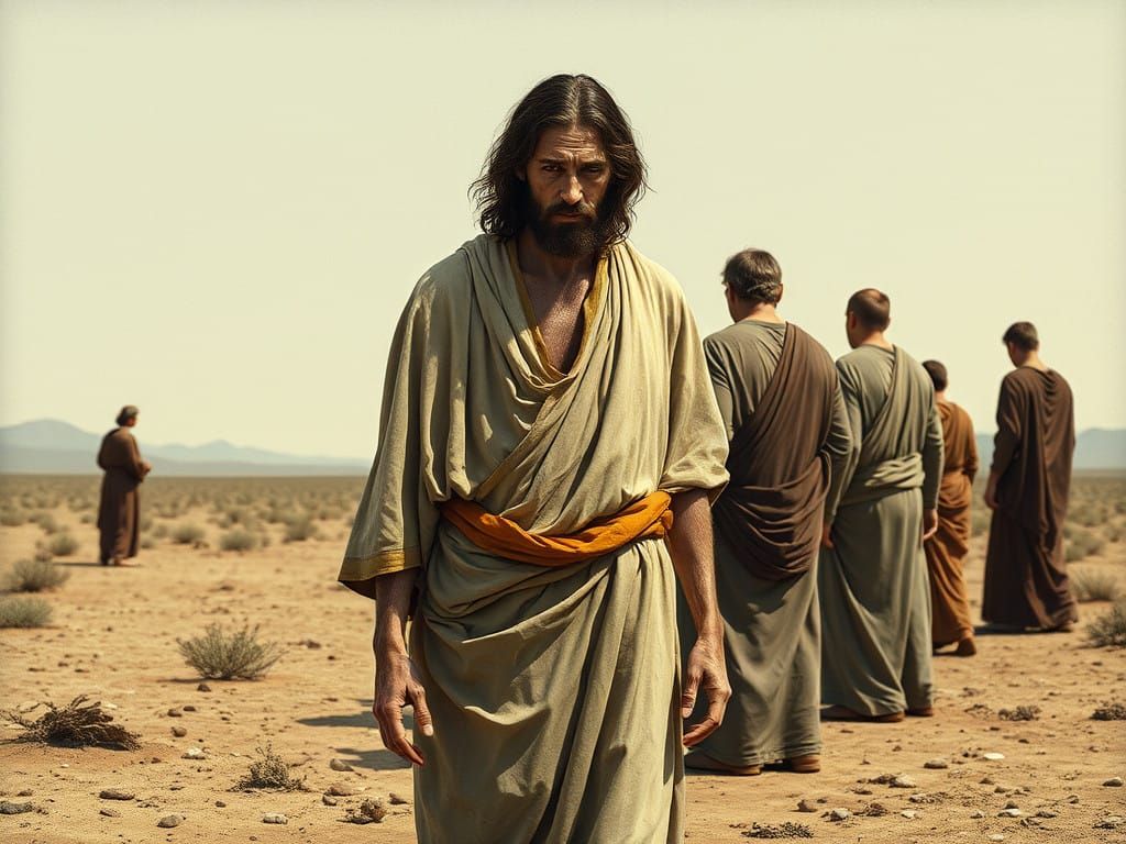 Jesus Shunned by Disciples in Realistic, Haunting ... - AI Art