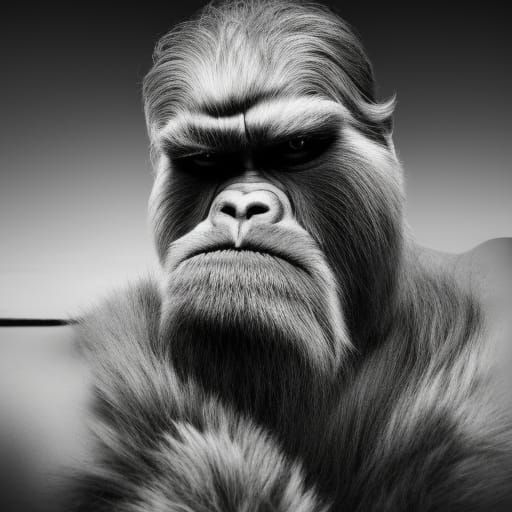 Bigfoot pitvipers hairyman MDMA stylised posing gangster weapons ar15 ...