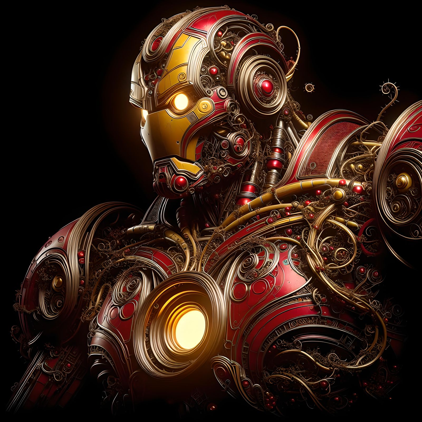 Iron Man - AI Generated Artwork - NightCafe Creator