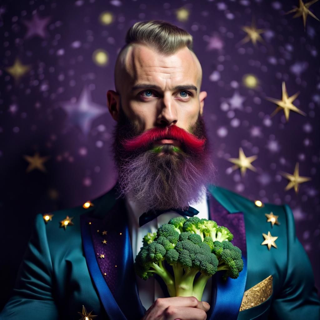 The broccoli man - AI Generated Artwork - NightCafe Creator