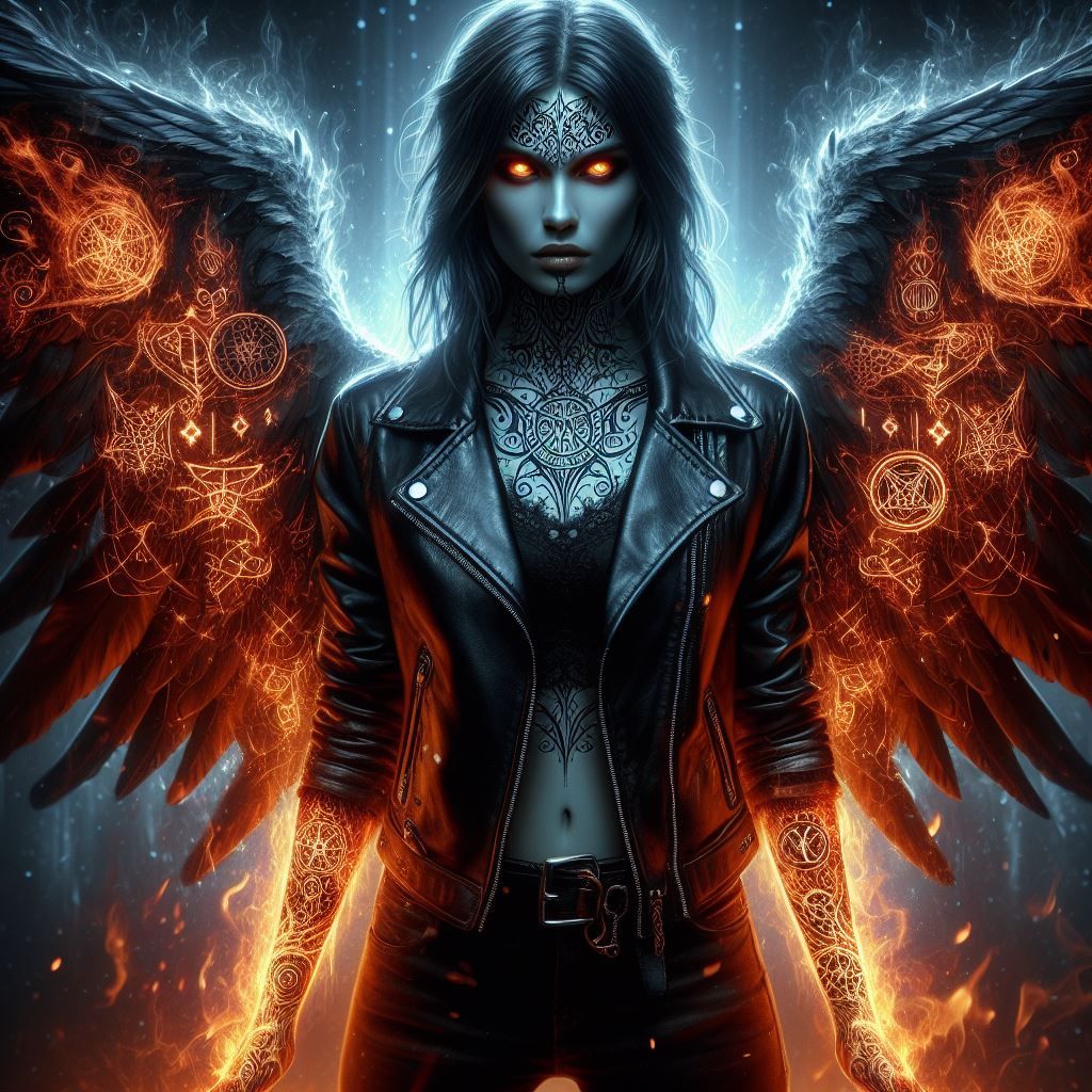 Fallen Angel - AI Generated Artwork - NightCafe Creator