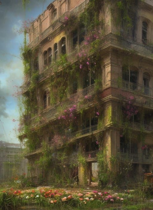 A World Without People - AI Generated Artwork - NightCafe Creator