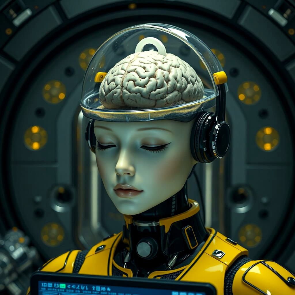 Enhanced Brain of a Cyborg #1 - Enhanced Brain of a Cyborg