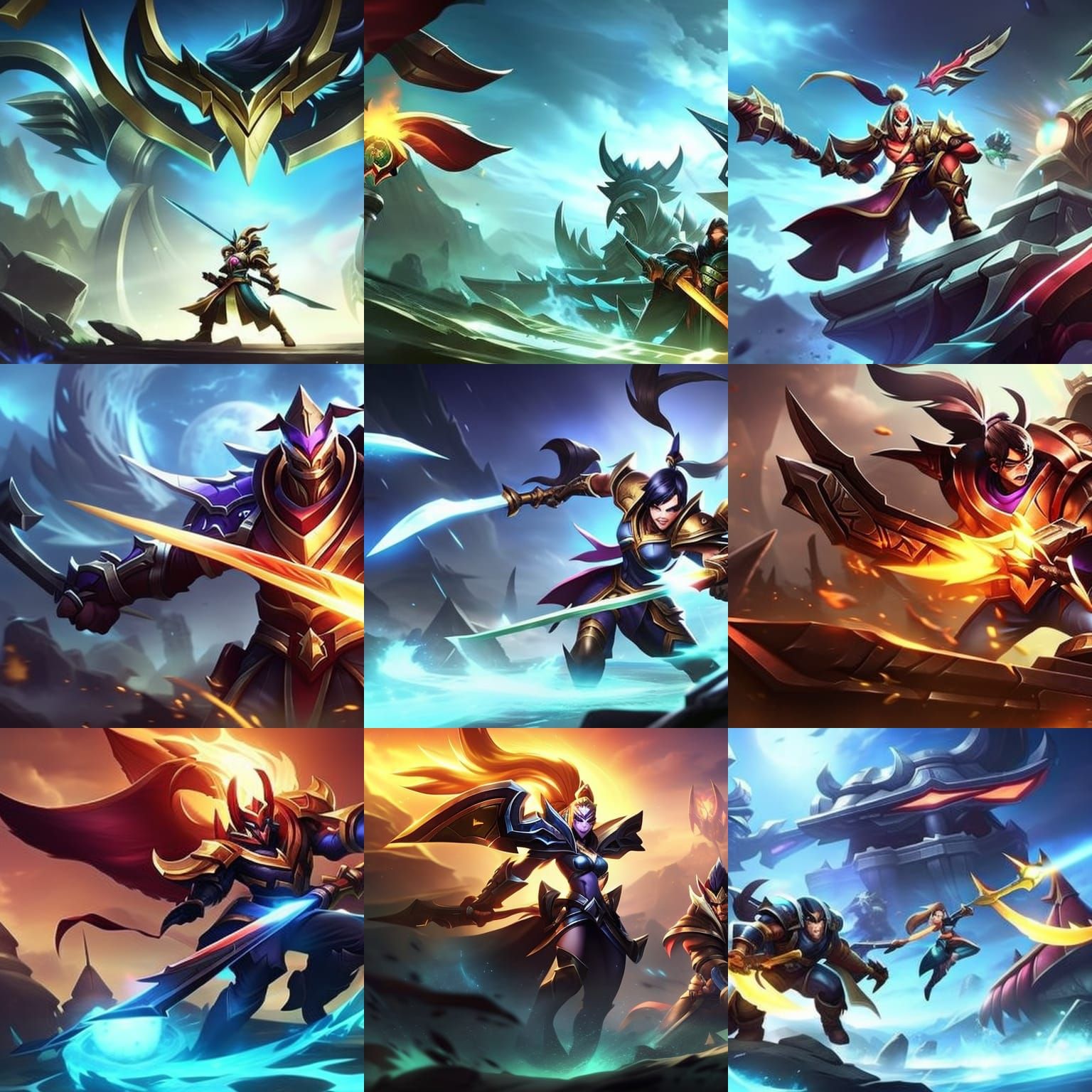 League of Legends Loading Screen Splash Art - AI Generated Artwork ...