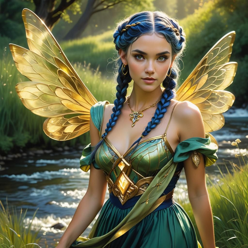 Fifi - Ethereal Fantasy Maiden in Enchanted Realism