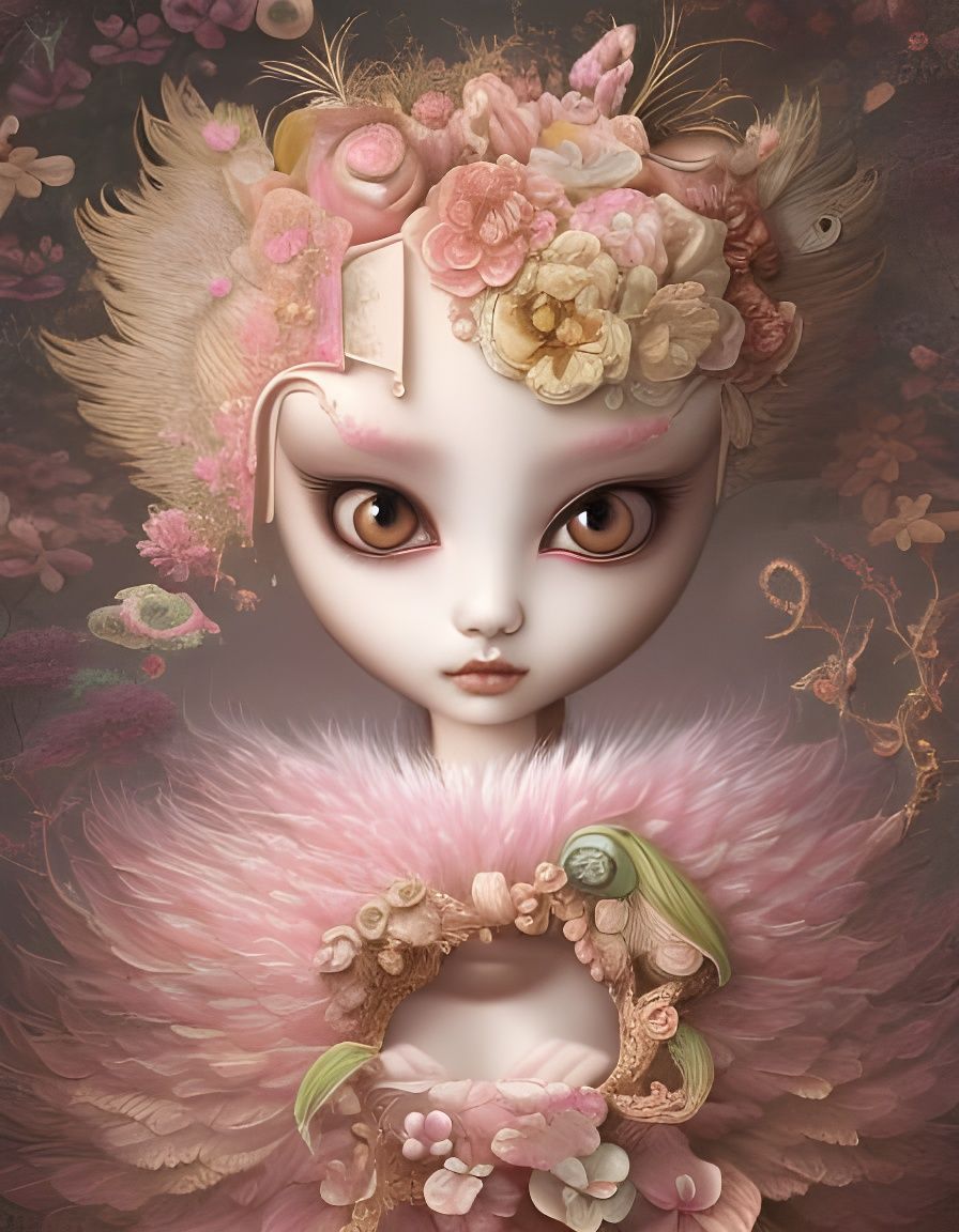 Fluttering - AI Generated Artwork - NightCafe Creator