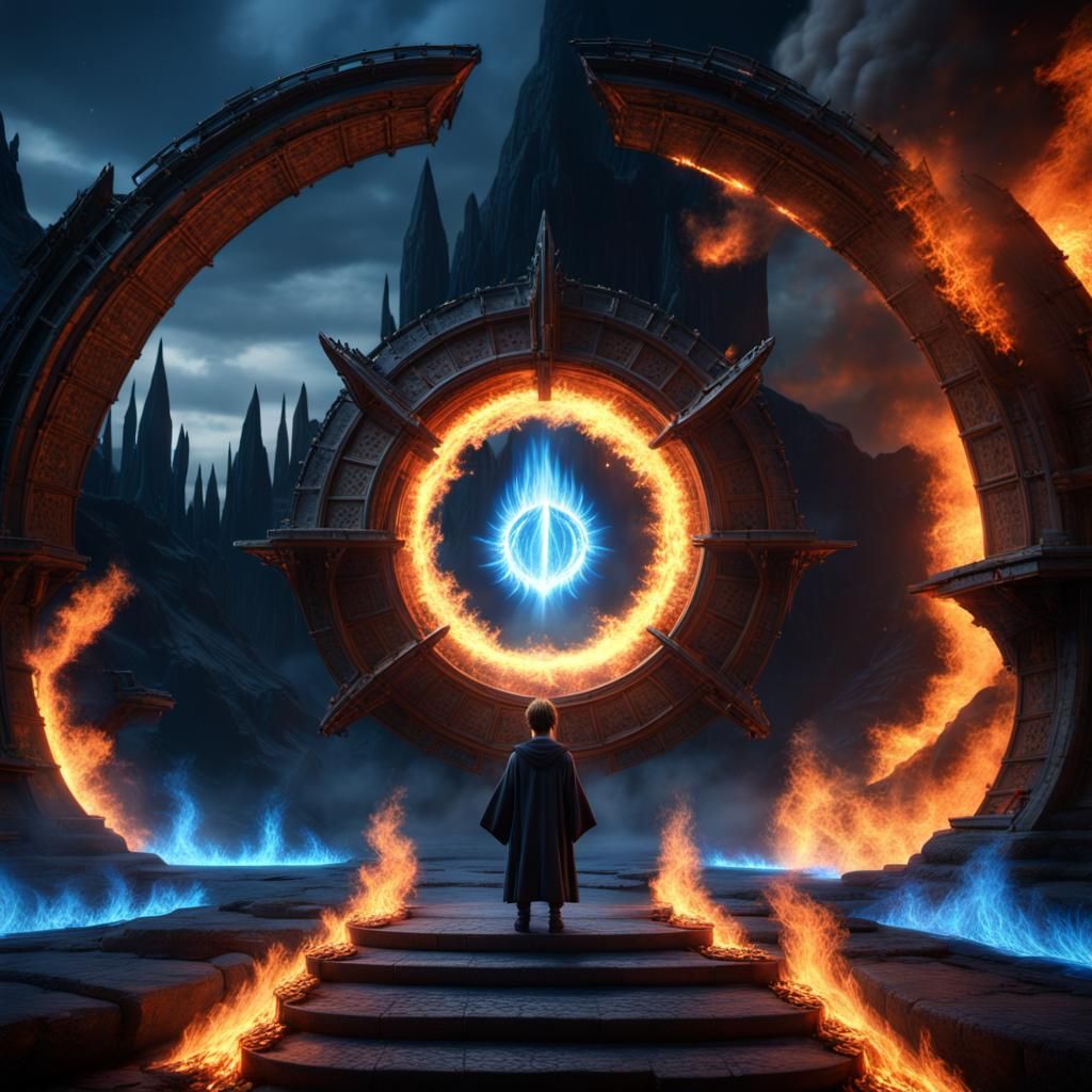 Stargate - AI Generated Artwork - NightCafe Creator