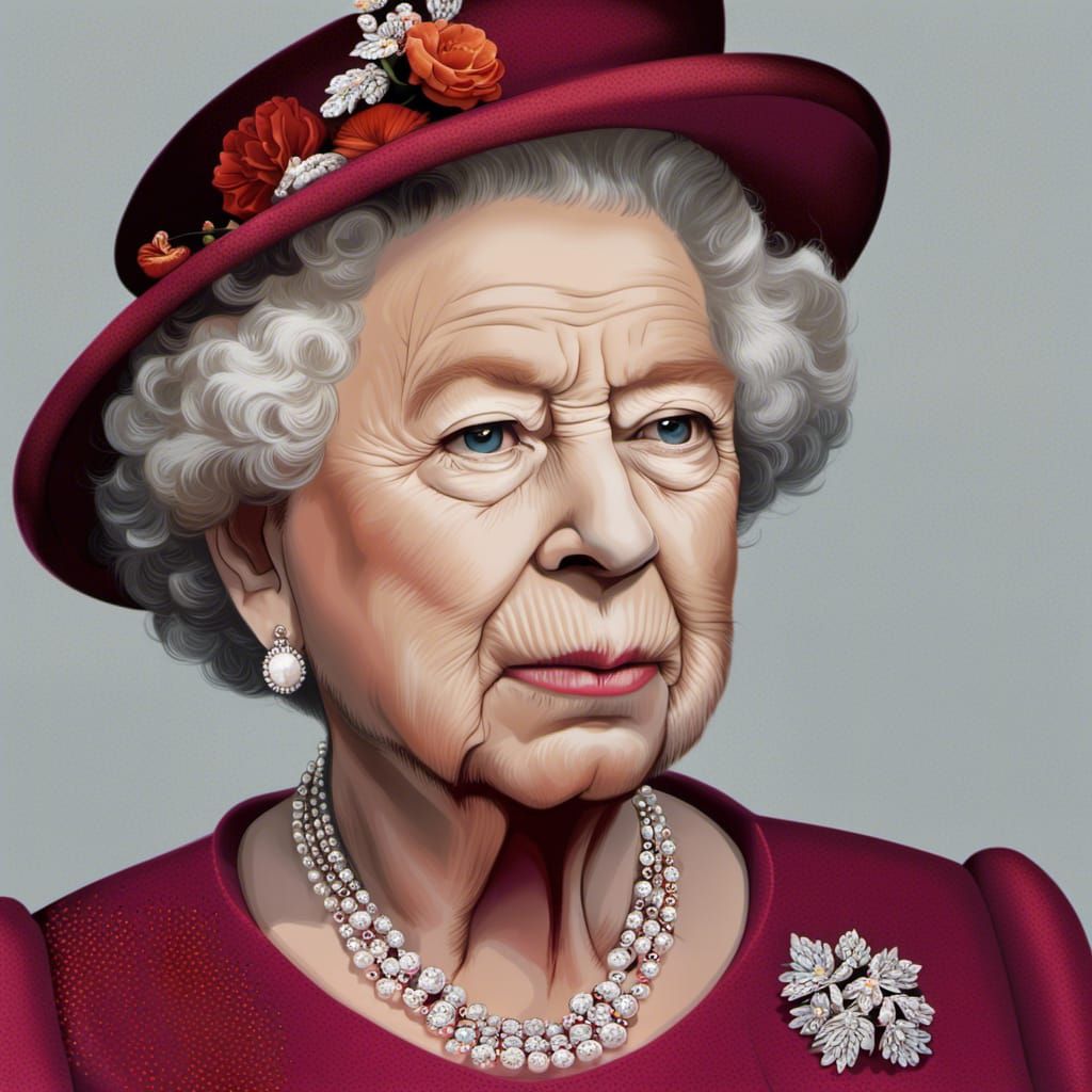 Queen Elizabeth II - AI Generated Artwork - NightCafe Creator