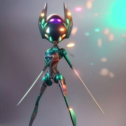 Robot Fairy - AI Generated Artwork - NightCafe Creator