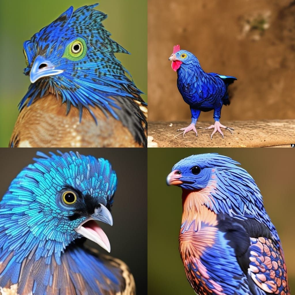 This animal is covered in vivid blue scales and has a body shaped like ...