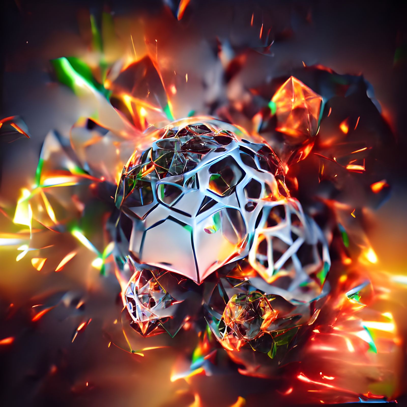Earth exploding space render 8K 3D Behance HD trending on Artstation ...
