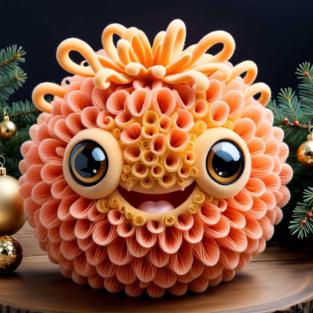 Pixie Puff 🧡 - AI Generated Artwork - NightCafe Creator