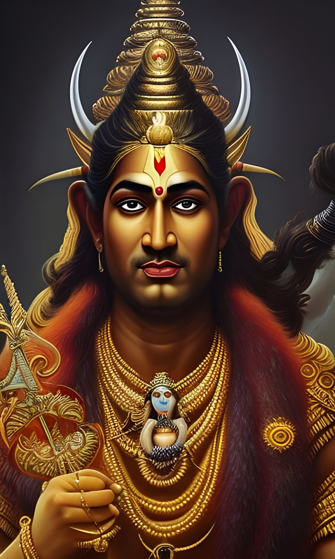 Hindu God - AI Generated Artwork - NightCafe Creator