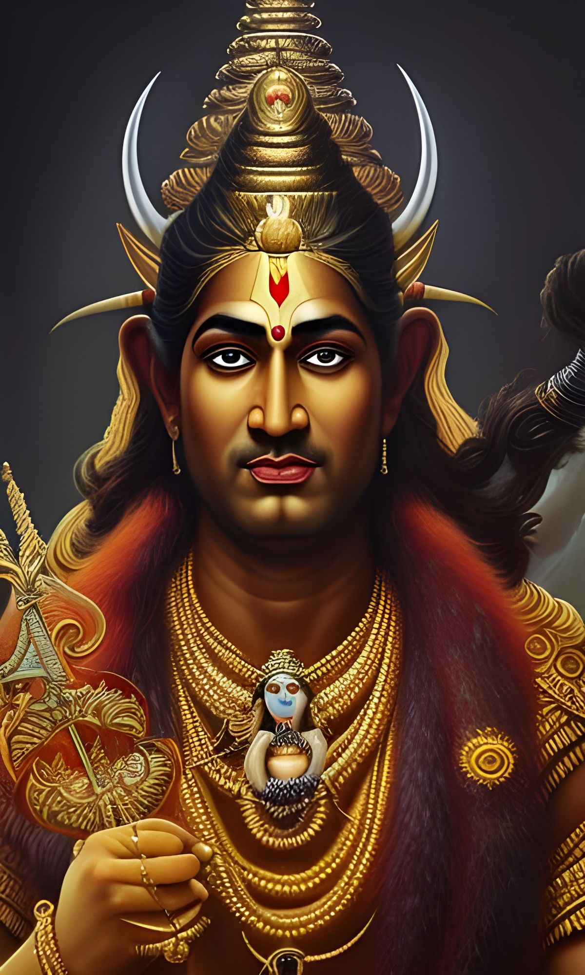 Hindu God - AI Generated Artwork - NightCafe Creator