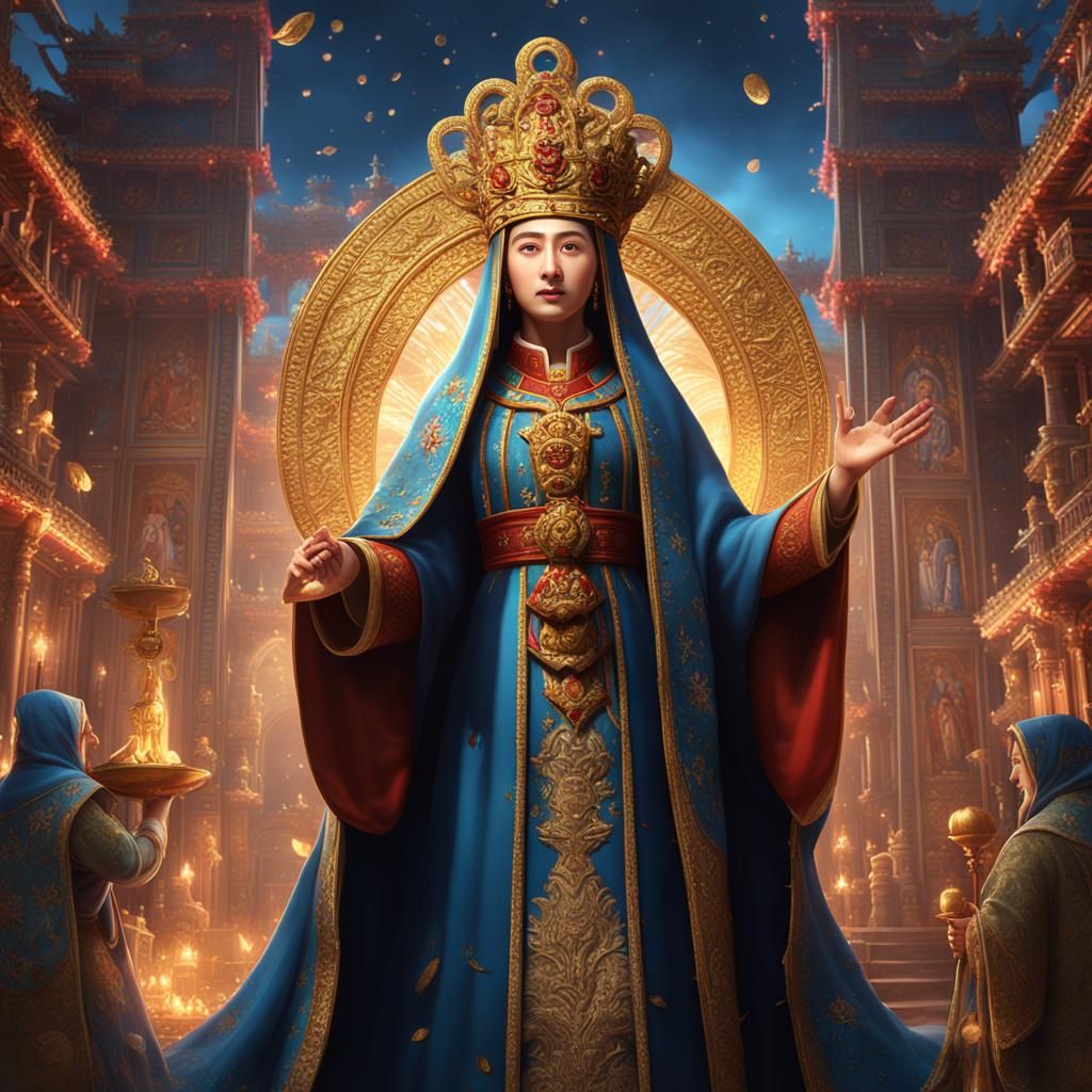Virgen María (Nuestra Señora de Corea) - AI Generated Artwork ...