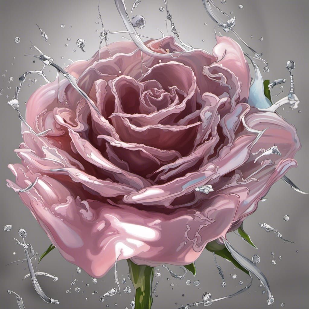 Rose - AI Generated Artwork - NightCafe Creator