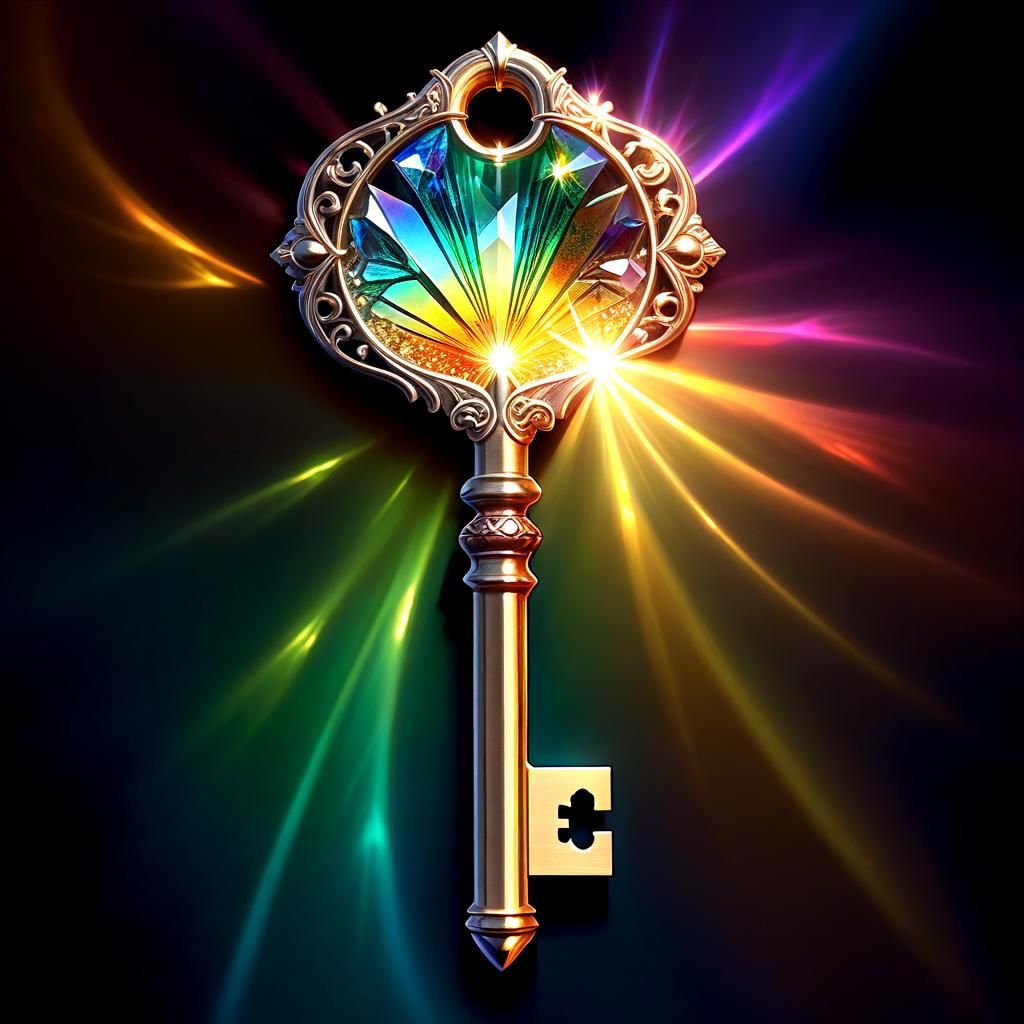 Magical Key - AI Generated Artwork - NightCafe Creator