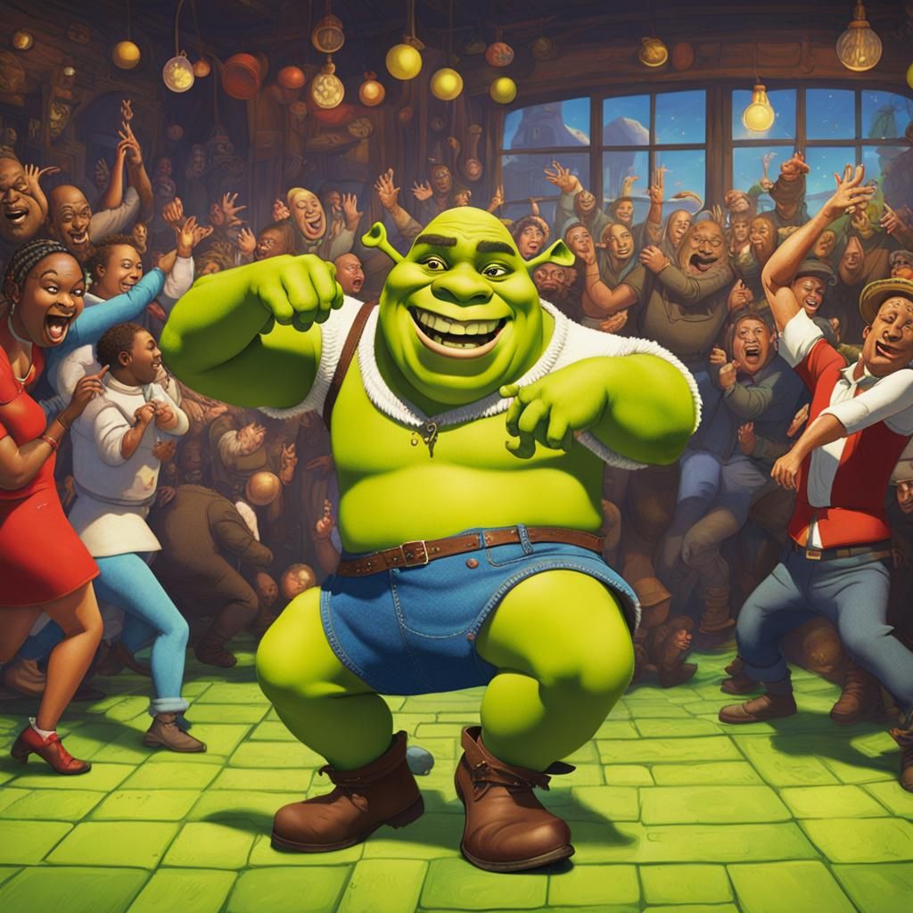 GET IT SHREK - AI Generated Artwork - NightCafe Creator