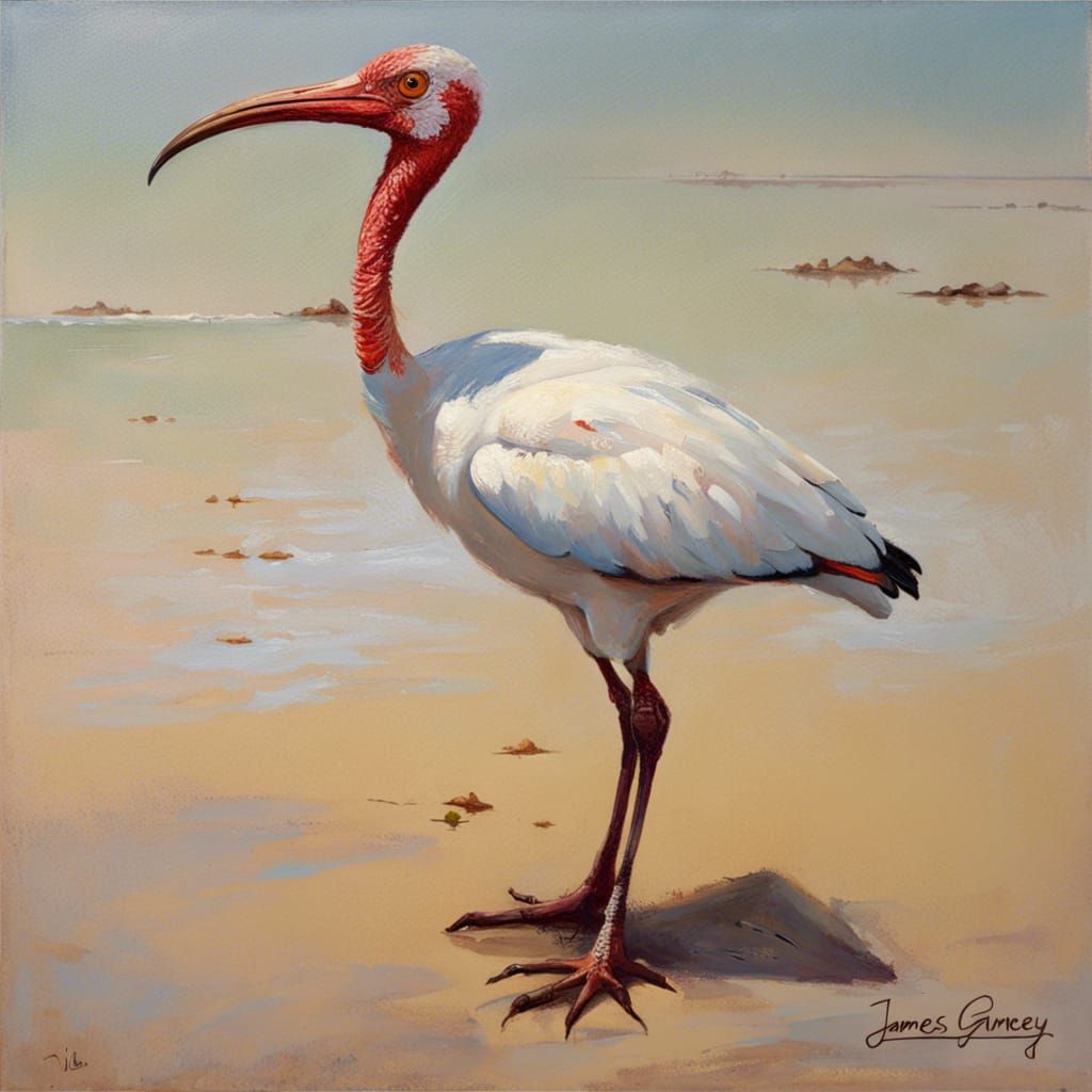 Ibis - AI Generated Artwork - NightCafe Creator