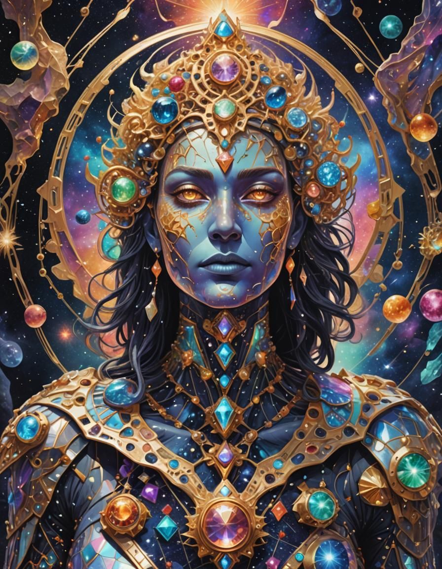 Jóia do Cosmo - AI Generated Artwork - NightCafe Creator