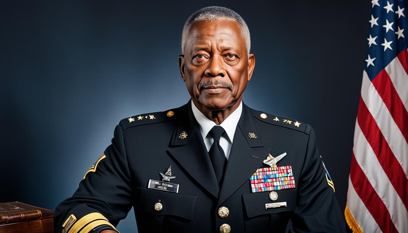 US Army General Lloyd Austin at the age of 71, full military uniform ...