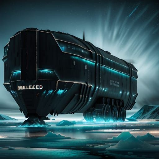 Dystopian Camp Century Buries Secrets Beneath Icy ... - AI Art