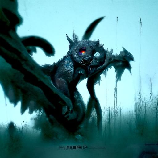 Koala Demon Dragon - AI Generated Artwork - NightCafe Creator