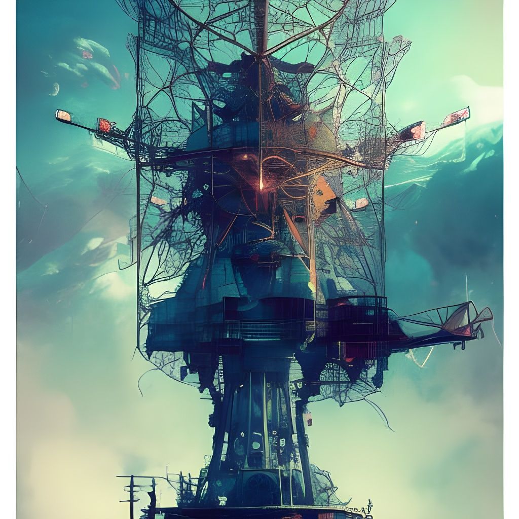 Numbers station - AI Generated Artwork - NightCafe Creator