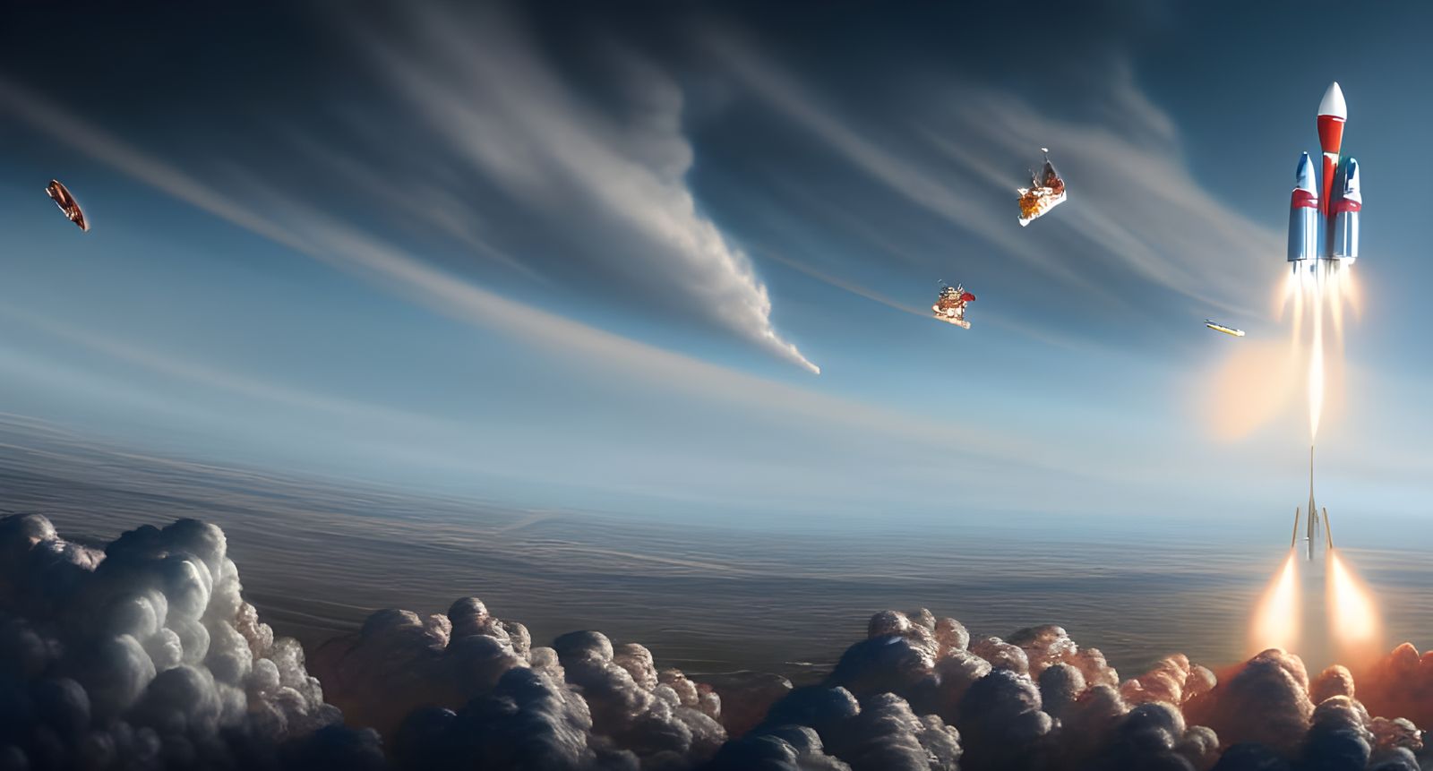 rocket from krypton - AI Generated Artwork - NightCafe Creator