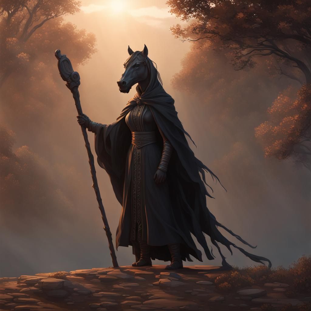 Kimpurusa Female Trickster - AI Generated Artwork - NightCafe Creator