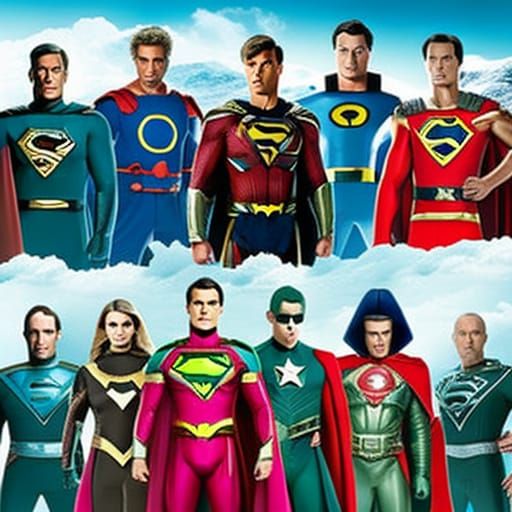 a variety of kryptonians invade earth - AI Generated Artwork ...